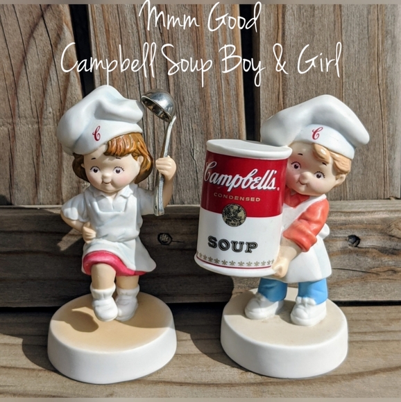 Campbell'S | Accents | Campbell Soup Vintage Collectible Figurines ...